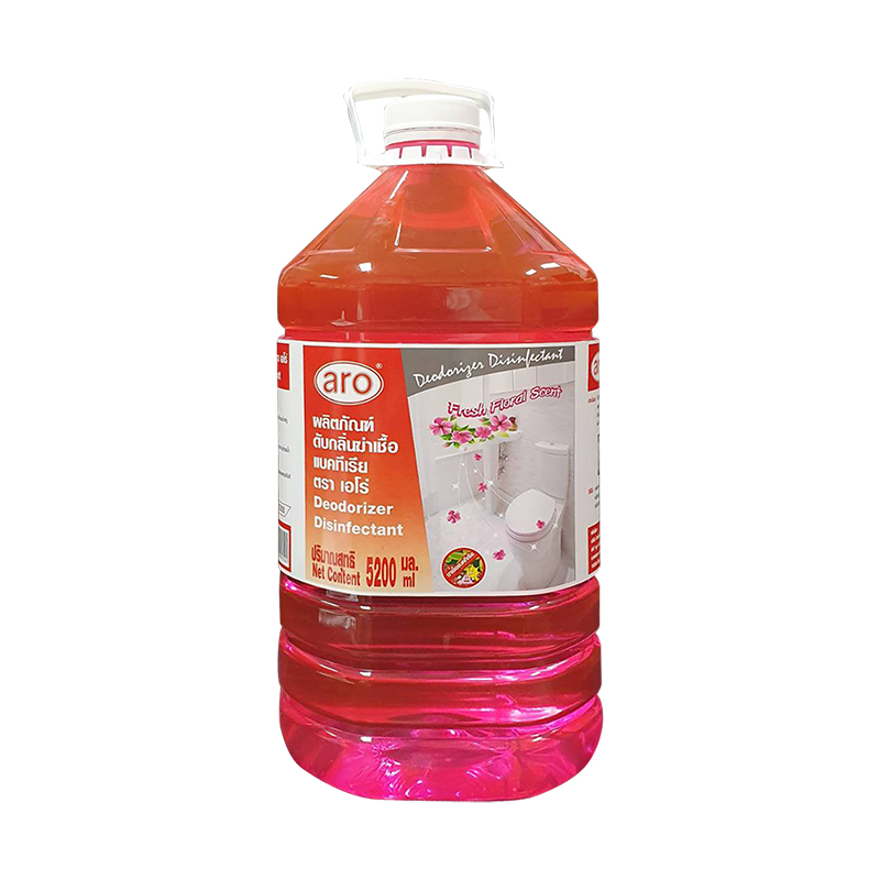 Makroclick | Aro Deodorizer and Disinfectant Floor Clean Pink 5200MLx1