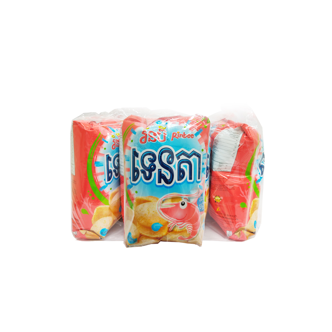 Makroclick | Rinbee Tenta Shrimp Chips 80g*4