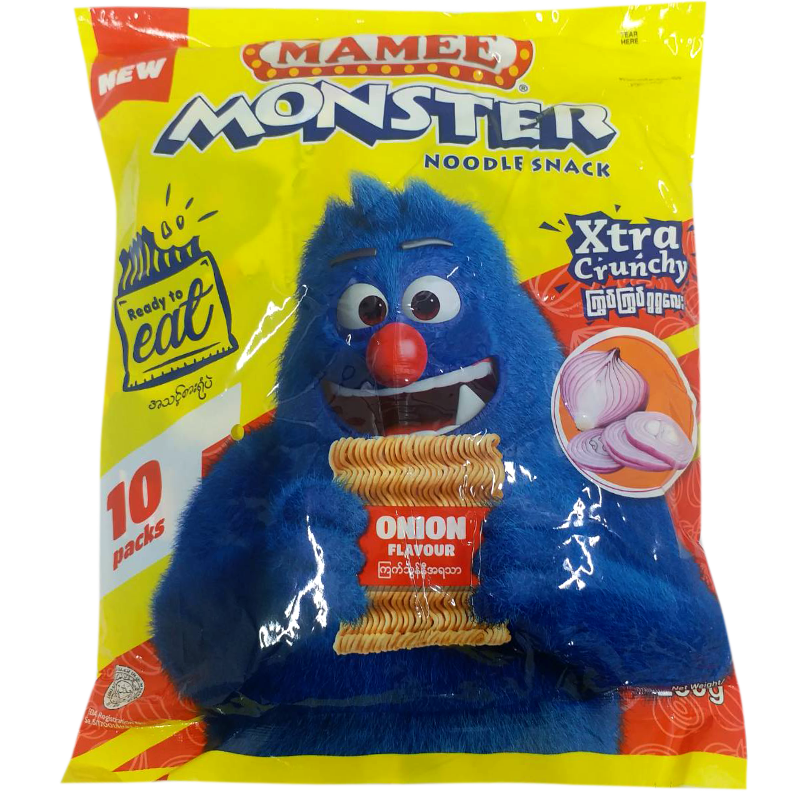 Makroclick | Mamee Monster Noodle Snack Onion Flavor 25Gx10