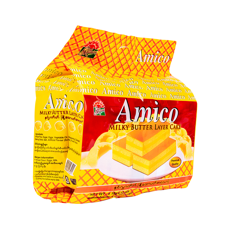 Makroclick | Amico Layer Milky Butter 18Gx12PCS