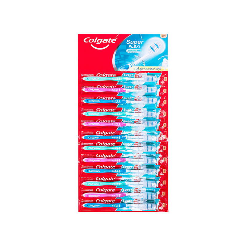 Makroclick | COLGATE TOOTH BRUSH FLEXIHANG+CAP*12