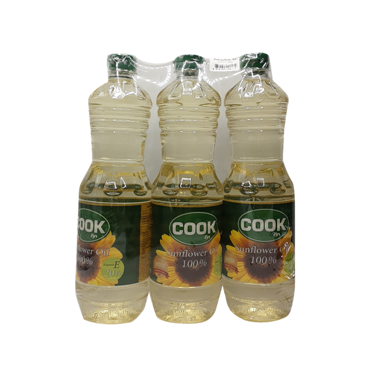 Makroclick | COOK Sunflower Oil 1 Litre x 3