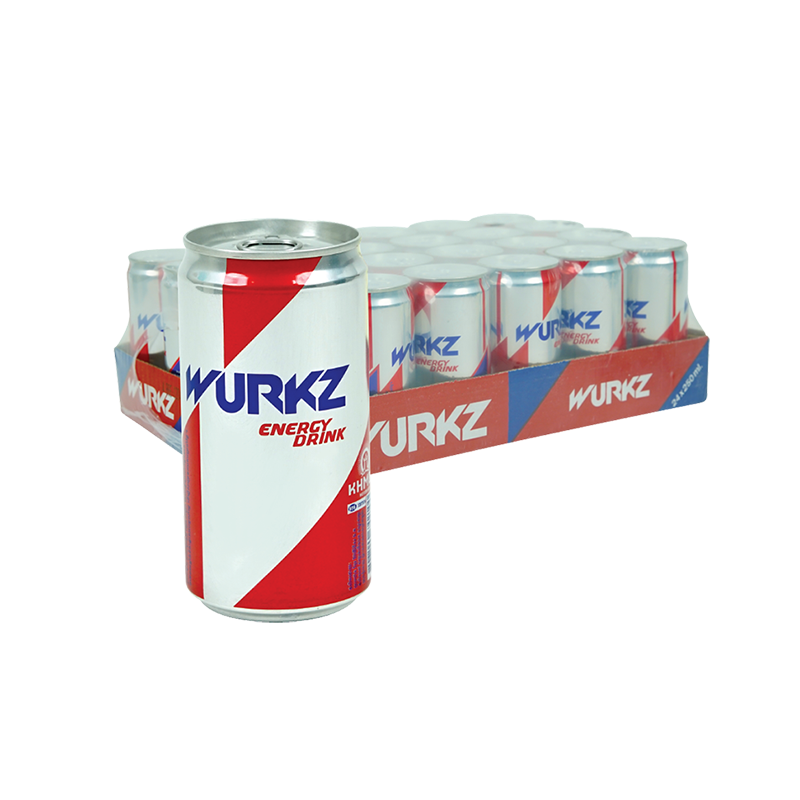Makroclick | WURKZ ENERGY DRINK 250ML 1X24C