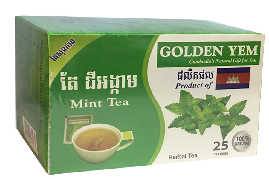 Makroclick | តែជីអង្គាម GOLDEN YEM 2 ក្រាម x 25 កញ្ចប់ x 1