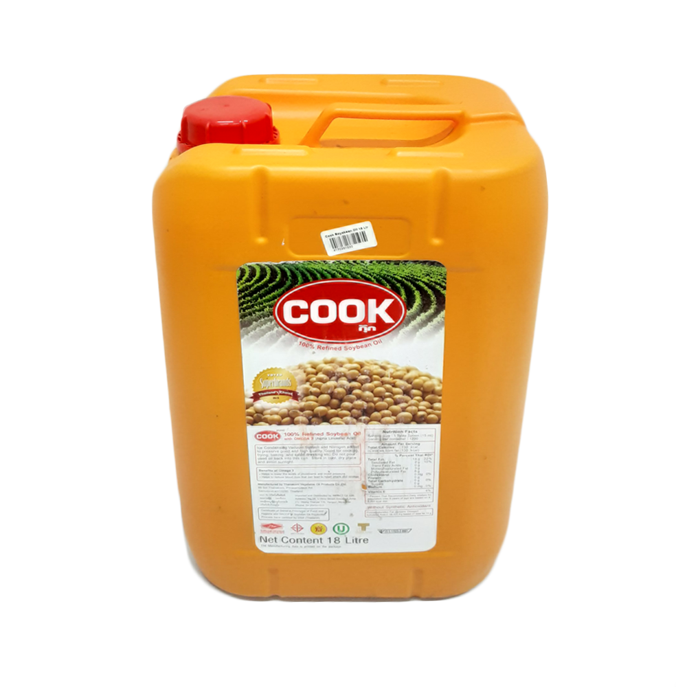 Makroclick | COOK Soybean Oil 18 Litre x 1