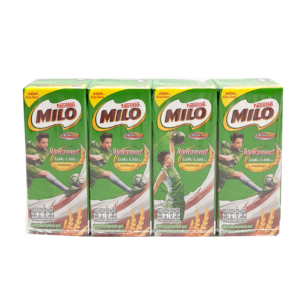 Makroclick | NESTLE MILO UHT MILK 180ML*4