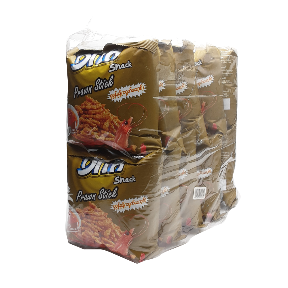 Makroclick | BITA Snack Prawn Stick Chilli Sauce 40G x 10Â Â