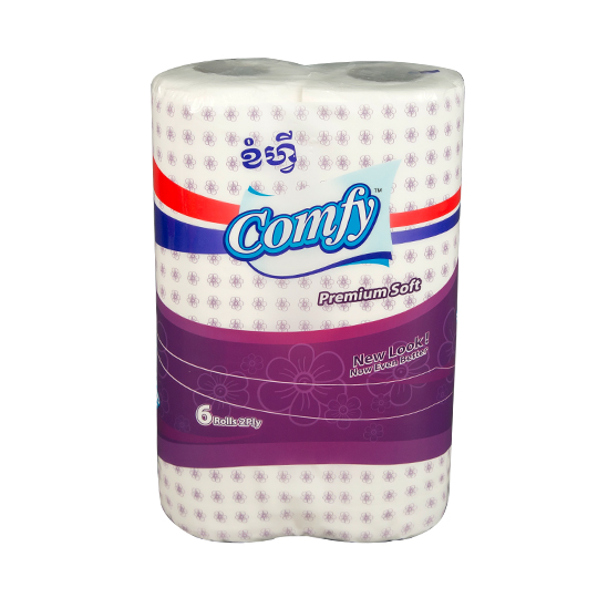 Makroclick | Comfy Toilet Paper Purp2ply21m x6