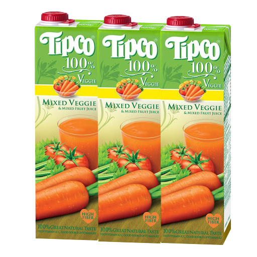 Makroclick | TIPCO 100%MIXED VEGETABLE1000MLX3