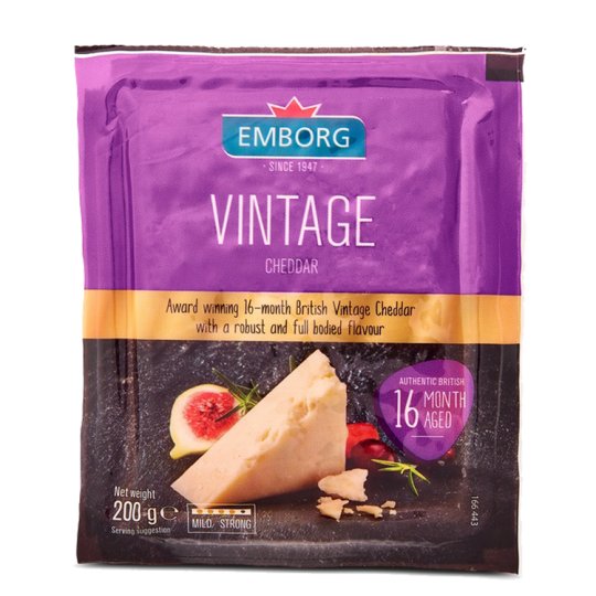 Makroclick | EB VINTAGE CHEDDAR CHEESE 1X200G