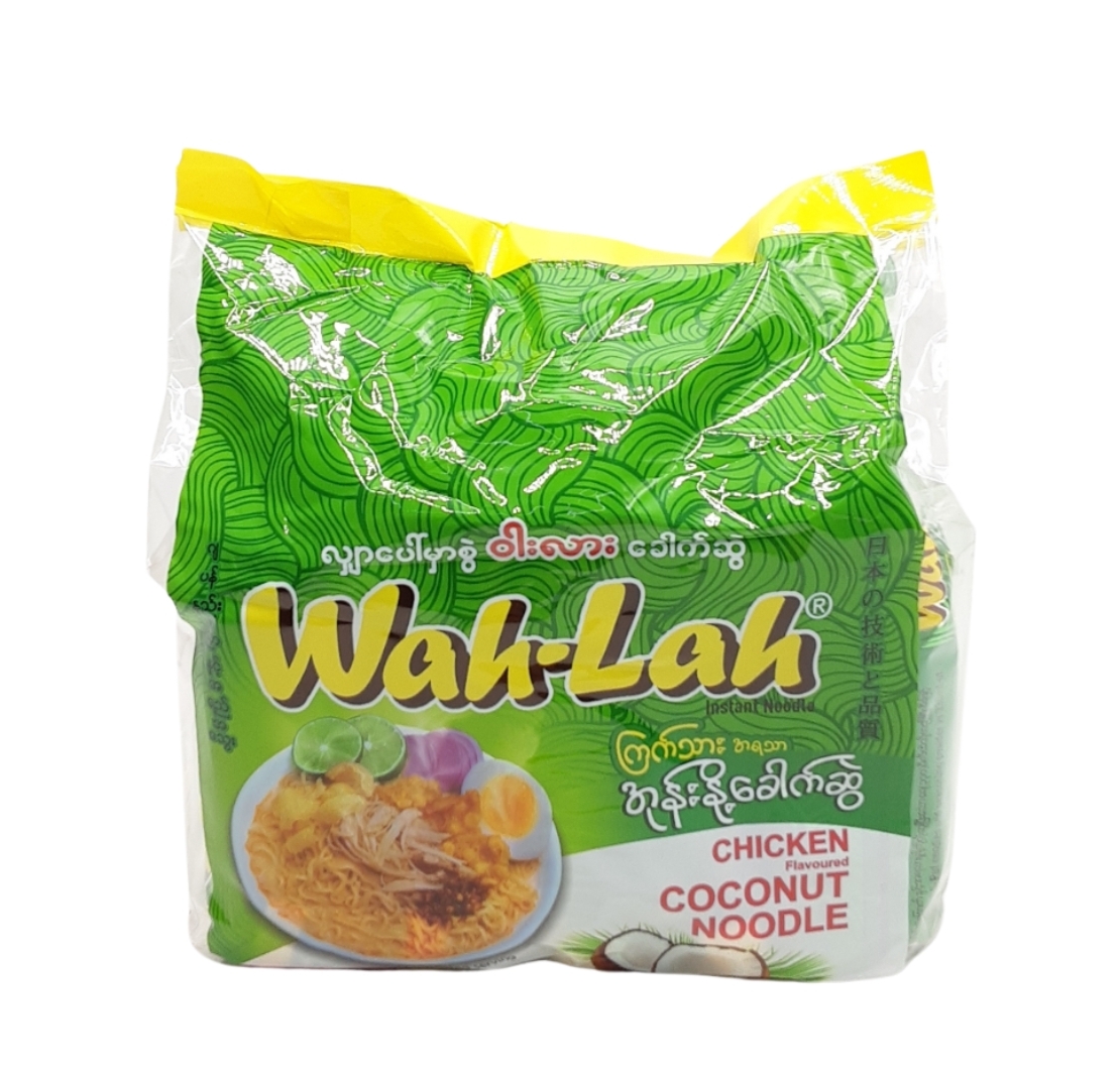 Makroclick | WAH LAH Coconut Noodle 62G x 5