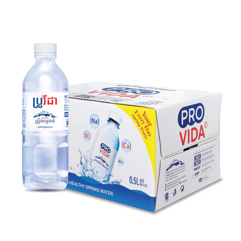 Makroclick | Pro-Vida Spring Water 500ml*24