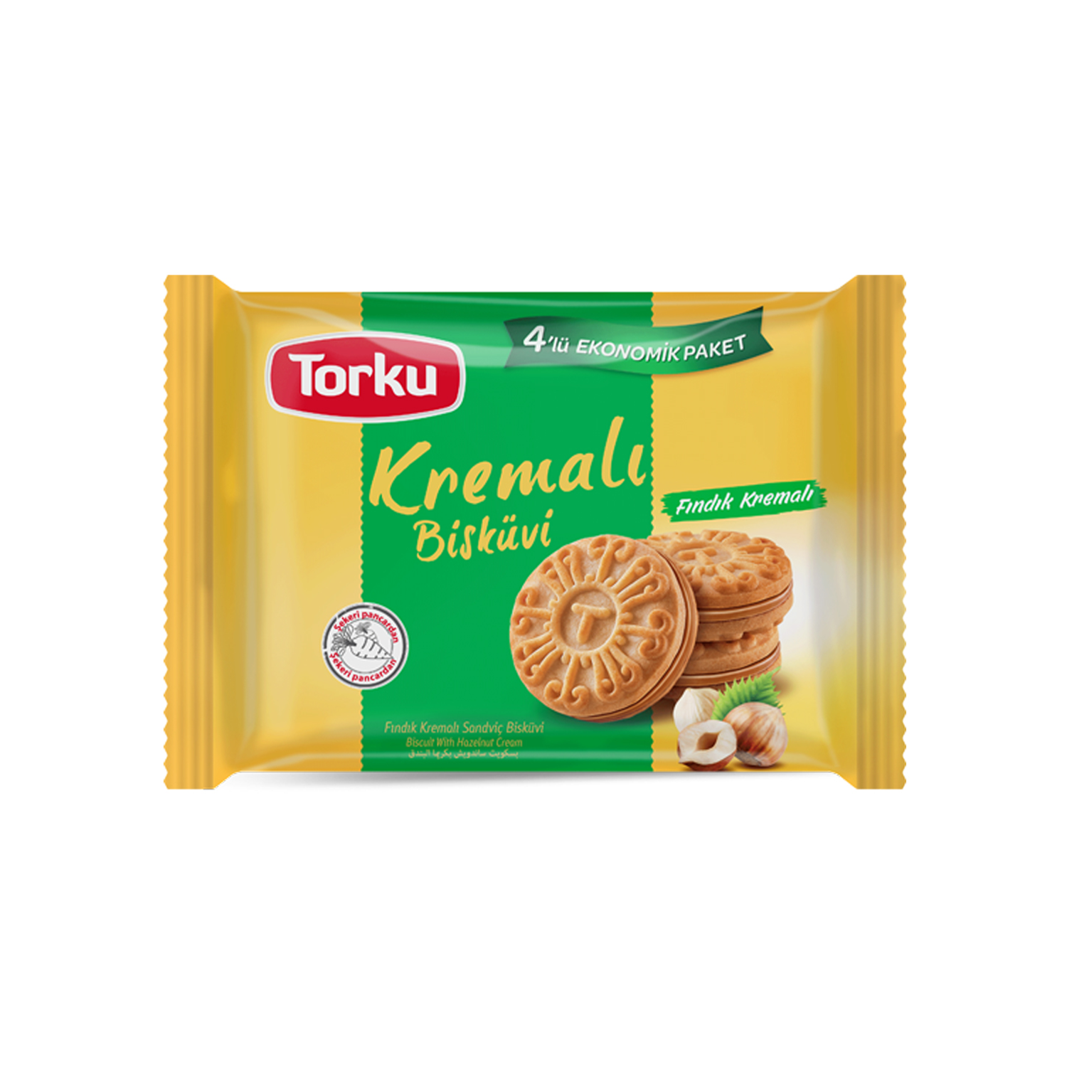 Makroclick | TORKU Hazelnut Biscuits 61G x 4