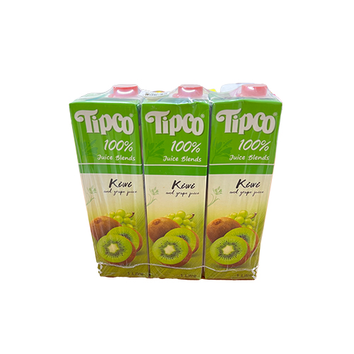 Makroclick | TIPCO 100% Kiwi & grape 1L*3