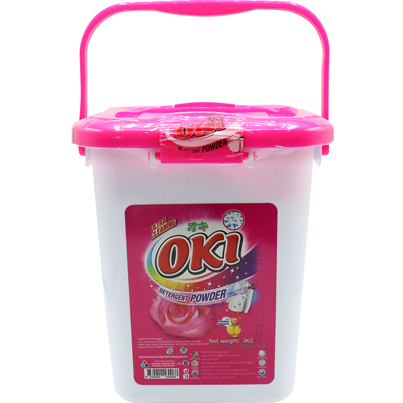 Makroclick | OKI DETERGENT POWDER PINK ULTRA 3KG*1